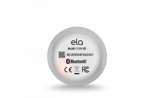 Bluetooth beacon identifier - Blue COIN ID - ELA Innovation