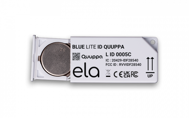 QUUPPA-certified tracking tag - Blue LITE ID Quuppa