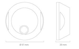 Temperature & humidity Bluetooth sensor - Blue PUCK RHT