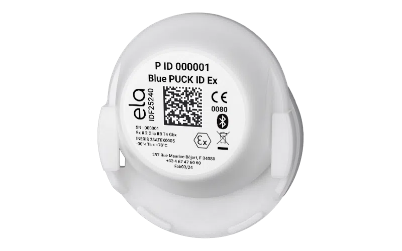 Baliza Bluetooth ATEX - Blue PUCK ID Ex - ELA Innovation